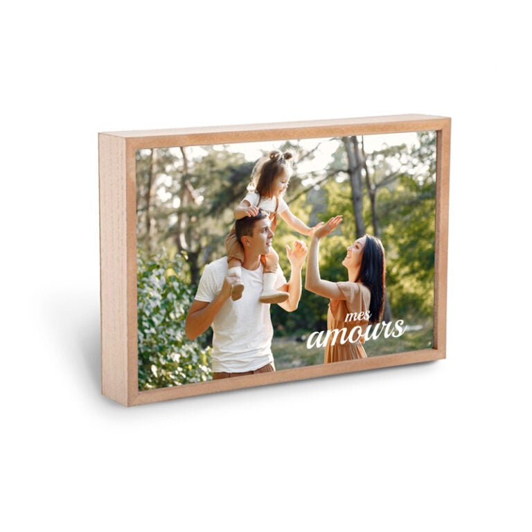 Cadeau original: Cadre photo personnalisé pour un souvenir inoubliable