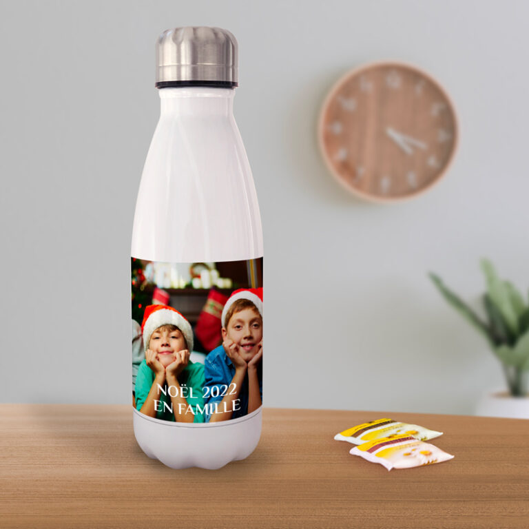 Gourde personnalisée - Photo - Kisseo