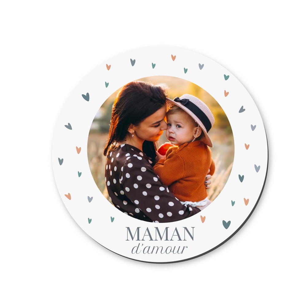 Tapis de Souris Personnalisés avec Photo et Texte - Kisseo.fr